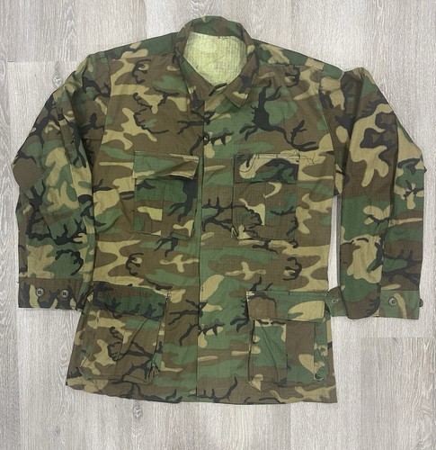 RDF ERDL Deadstock Large Regular Vintage Camo Shirt 70s/80s. | eBay