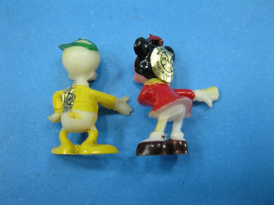 Marx Disneykins Disney Plastic Figures Lot of 15 Alice Tinkerbell ...