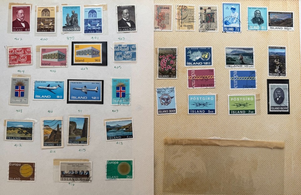 Lot of Iceland Old Postage Collectible Stamps MNH/Used5 | eBay