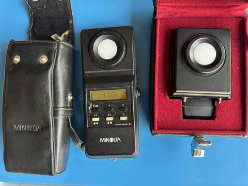 Minolta Color Meter ii With Flash Attachment No reserve | eBay