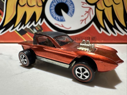 1968 Hot Wheels Redline Python Light Strawberry Red SWEET 16 Champagne Int US | eBay