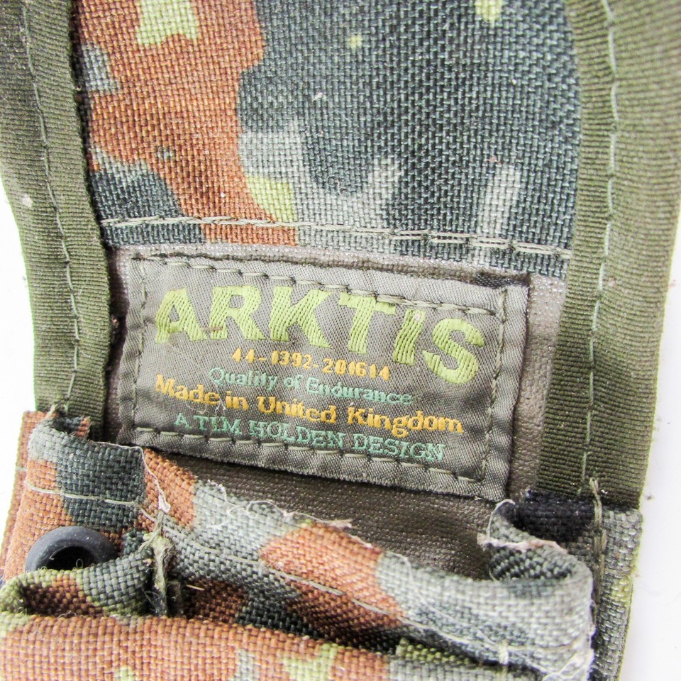 Arktis Flecktarn pouch German Camouflage Molle / Belt | eBay