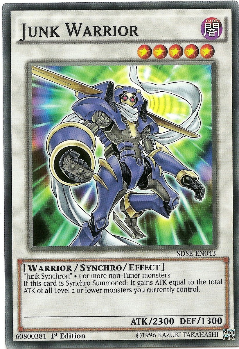 Junk Yu Gi Oh Wallpaper BLMR EN073 Junk Archer Secret Rare 1st