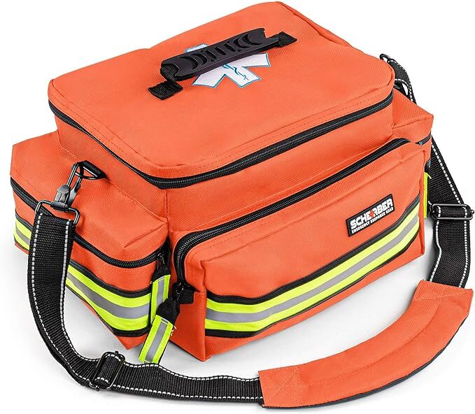 First Responder Bag | Fully-Stocked Professional Essentials EMT/EMS ...