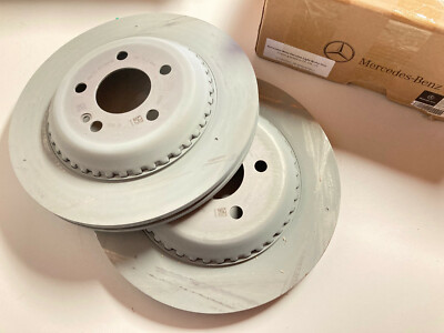 Original Mercedes Brake Discs Rear S-Class W222 A2224231000 Set | eBay