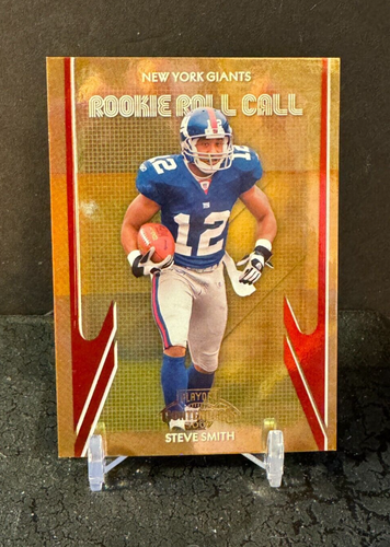 2007 Contenders Football Steve Smith Rookie Roll Call Card #RRC-13 ...
