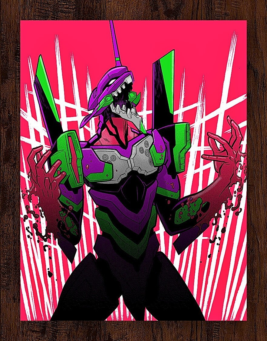 Neon Genesis Evangelion Unit 01 Berserk