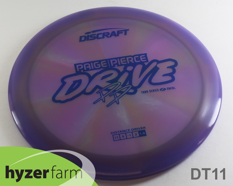 Discraft PIERCE 2025 TOUR SERIES Z SWIRL DRIVE *pick color/weight ...