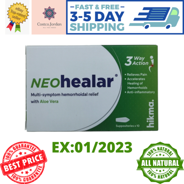 Neo healar Hemorrhoids Suppositories - 10 Count for sale online | eBay