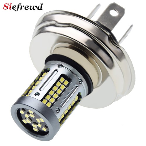 1PCS 6K P45T R2 84SMD LED Motorbike Headlight Bulb Vintage Driving Lamp ...