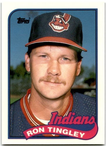 1989 Topps Tiffany Ron Tingley Cleveland Indians | eBay