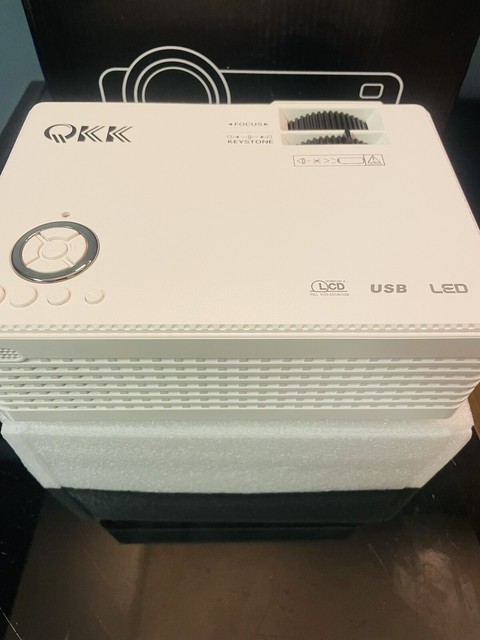 QKK AK-80 Full HD LED Mini Projector for sale online | eBay