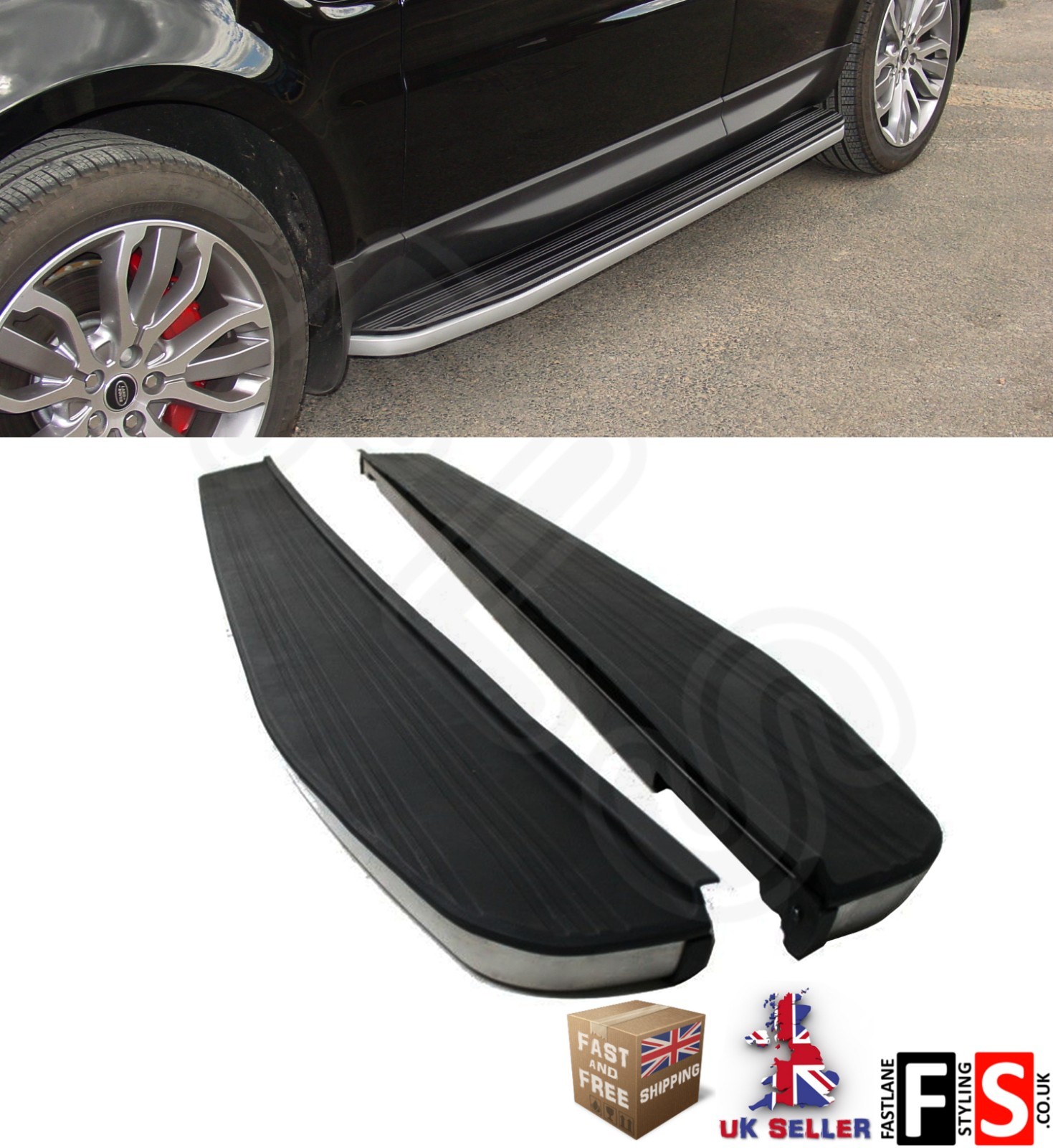 FOR RANGE ROVER SPORT L494 2014 UP OEM STYLE SIDE STEPS RUNNING BOARDS ...