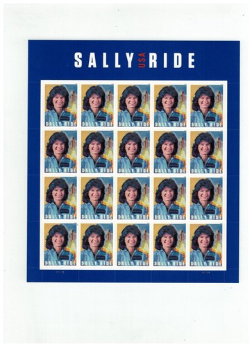S#5283, Sally Ride, First American Woman in Space- Pane of 20 Stamps ...