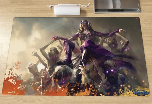 Liliana MTG Playmat Magic the Gathering TCG CCG Trading Card Game Play ...
