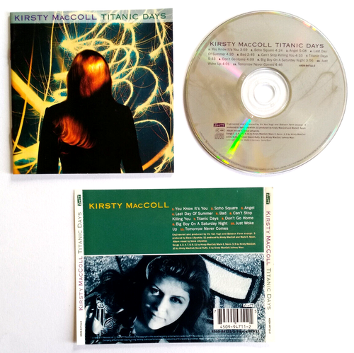 Cd Kirsty MacColl Titanic Days Rock Pop Europe 1994 Ztt Records Compact ...