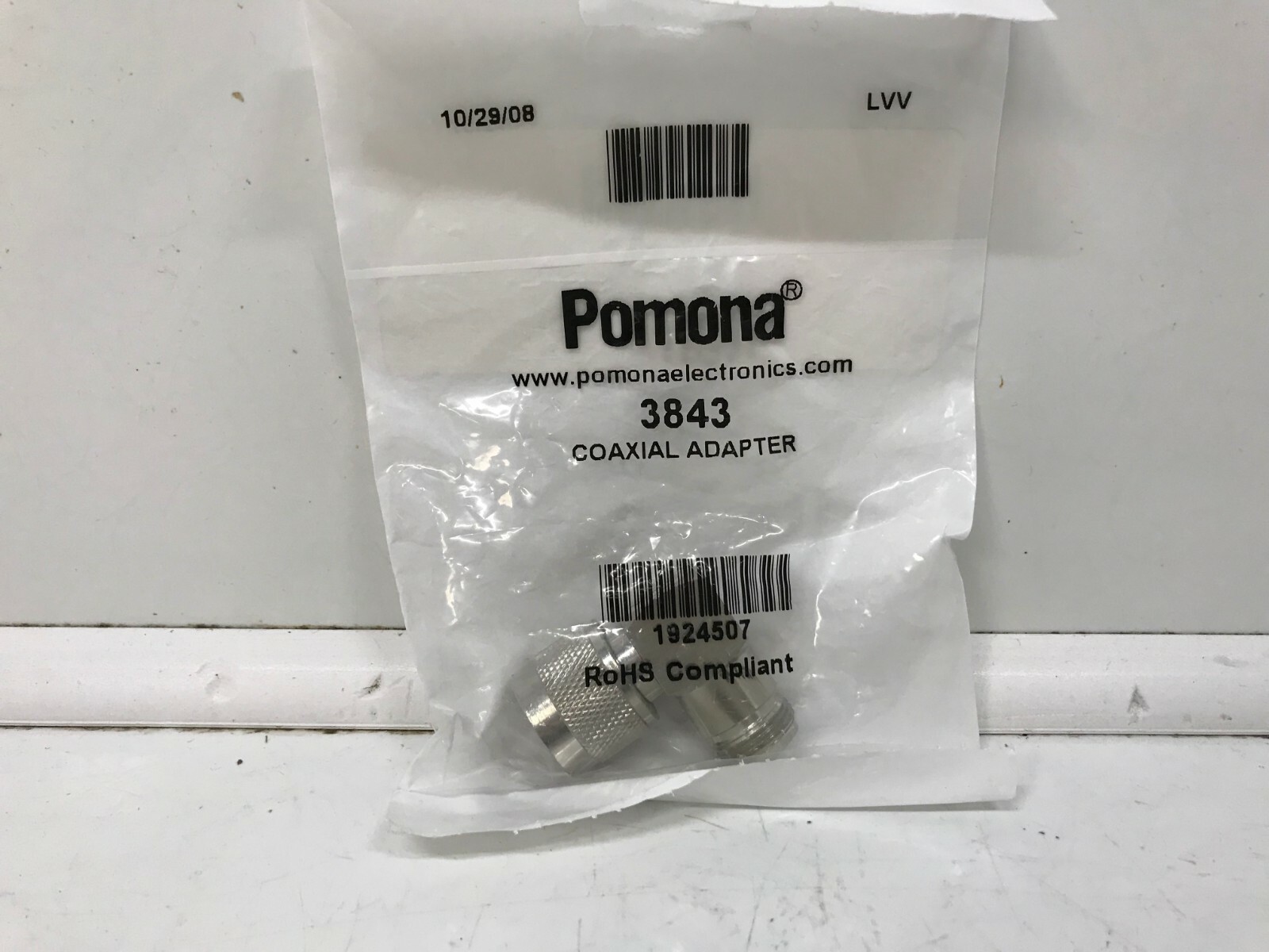 Pomona Coxial Adapter 3843 BR | eBay
