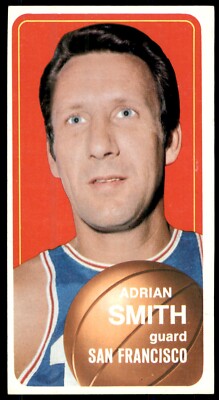 1970-71 Topps Basketball Adrian Smith (C) San Francisco Warriors #133 ...