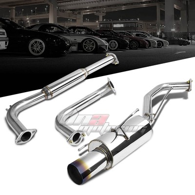 "2000-2003 Nissan Maxima A33B 3.0L 3.5L 4"" Burnt Muffler Tip Catback ...