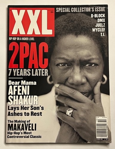 XXL Magazine - October 2003 - Afeni Shakur / 2Pac cover - issue #52 ...