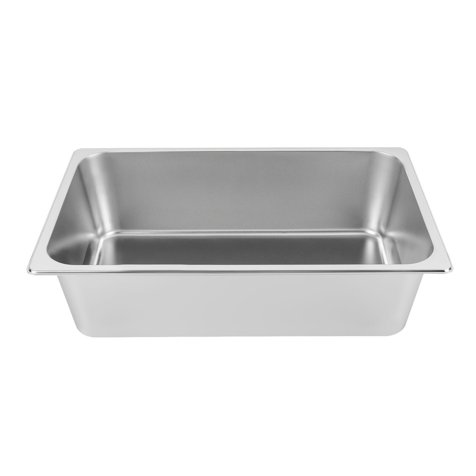 4 Pack 6" Deep Stainless Steel Steam Table Pans Hotel Food Prep Pan ...