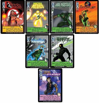 1x Sentinels VILLAINS of the Multiverse: Character Promo Pack(Set of 7 ...