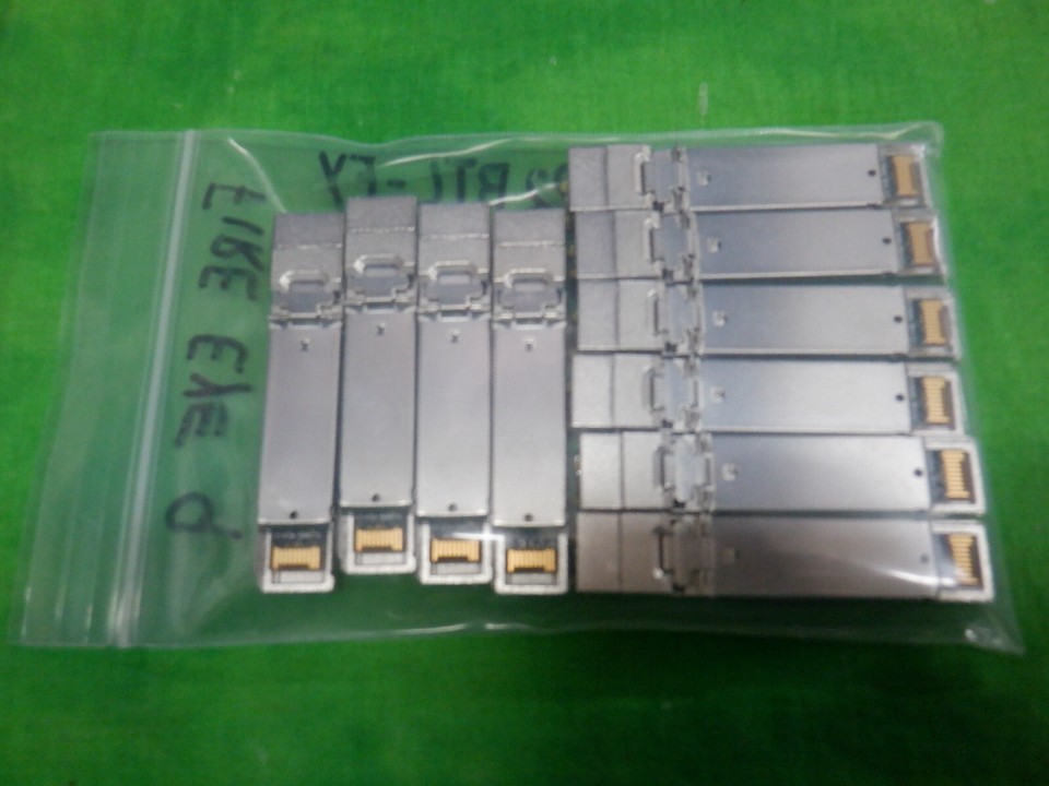 FIREEYE FCLF8522P2BTL-FY Active Copper SFP - 1000 Base-T RJ45 LOT OF 9 ...