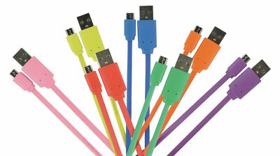 Ex-Pro USB 2.0 Adapter cable, A Male to Micro B Male, FLAT 1m, Green ...