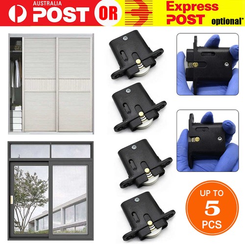 Up to 5x Sliding Security Screen Door Rollers Wheels Replacement DIY ...