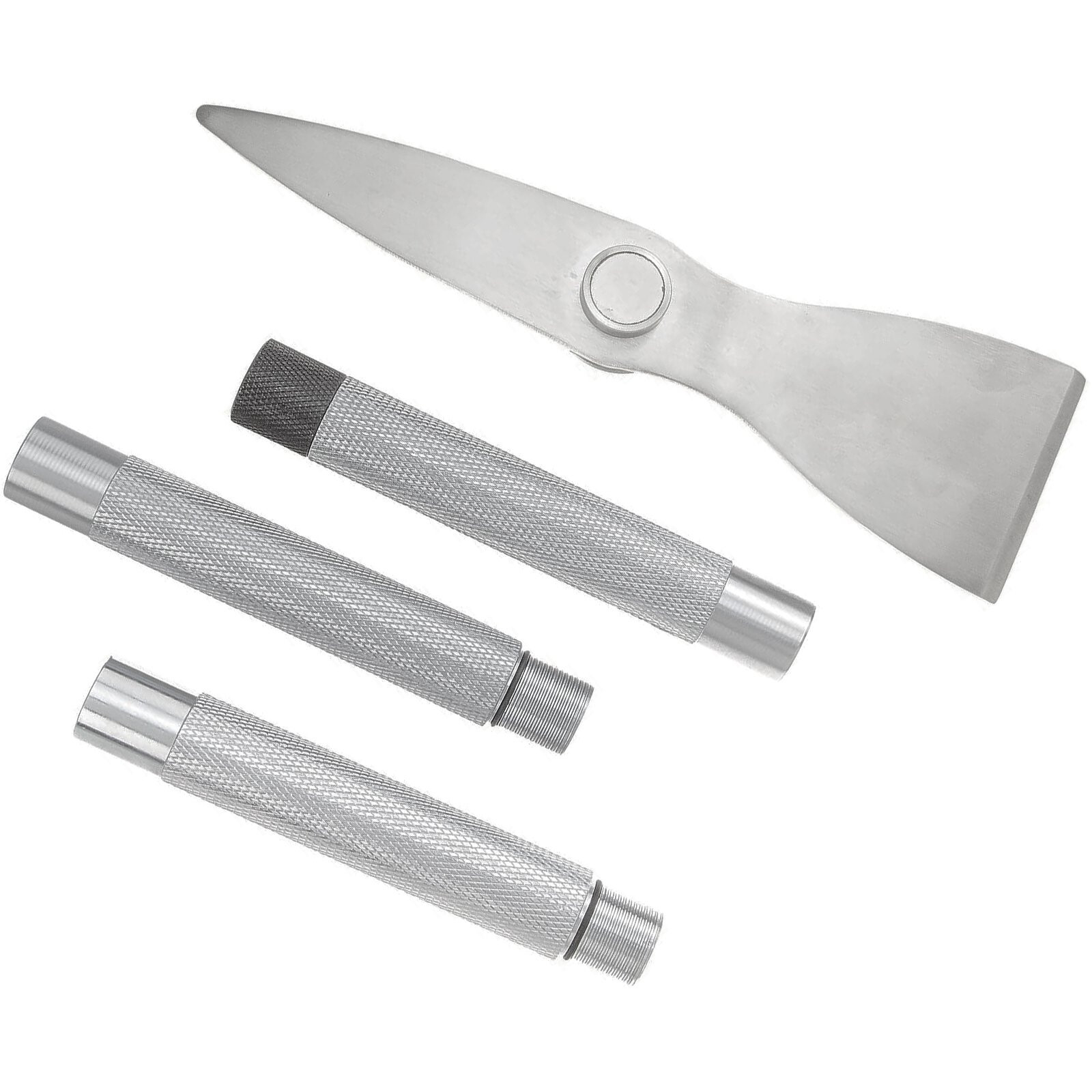 Compact Magnetic Steel Prospector Pick Axe Shovel Hatchet Digging Tool ...