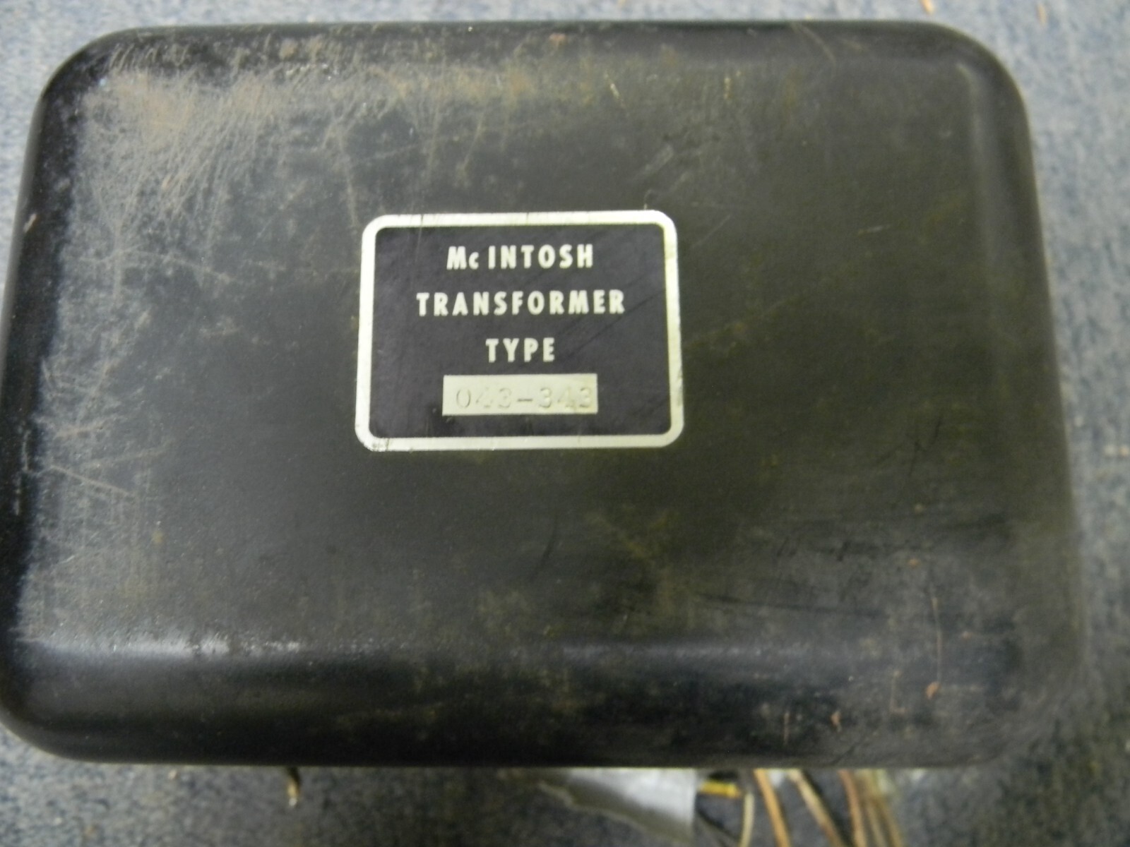 McIntosh Transformer Type 043-343 | eBay