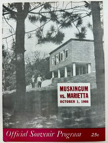 1966 Muskingum University Fighting Muskies vs Marietta Pioneers ...