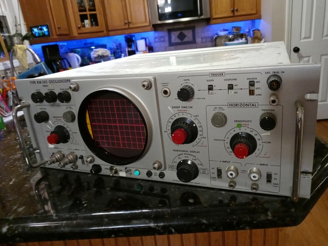Tektronix Type 503 RM503 Oscilloscope Rack Mount Tested Working for ...