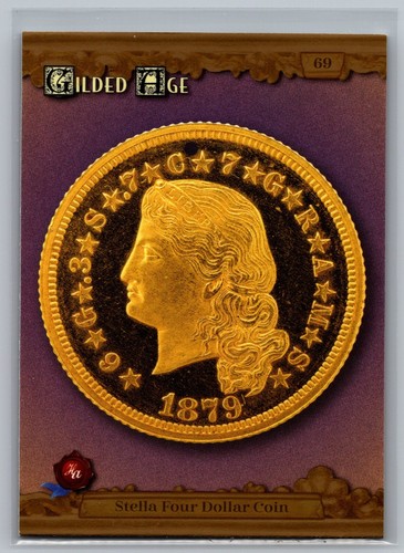 Stella Four Dollar Coin 2022 Historic Autographs Gilded Age RADIANT 69 ...