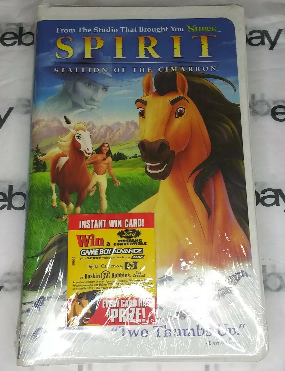 Spirit Stallion Of The Cimarron Vhs