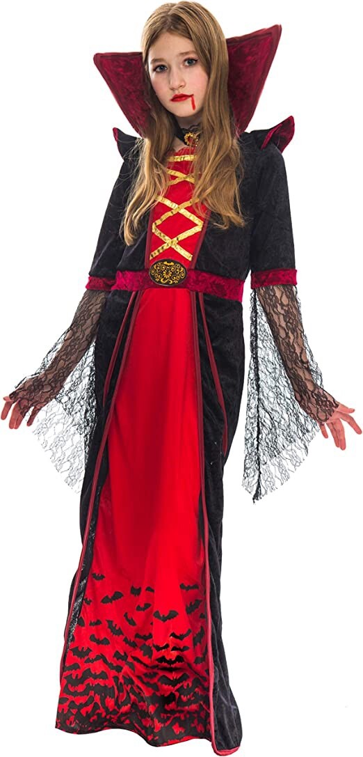 Vampire Princess Halloween Costume Girls Size Large 1… - Gem