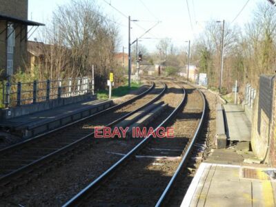 PHOTO LOOKING NORTH FROM EDMONTON GREEN RAILWAY STATION THE LINE FROM ...