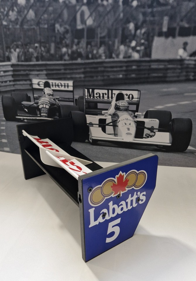 Formula 1 F1 Wing Key Holder Williams FW Canon Spoiler Mansell Mancave ...