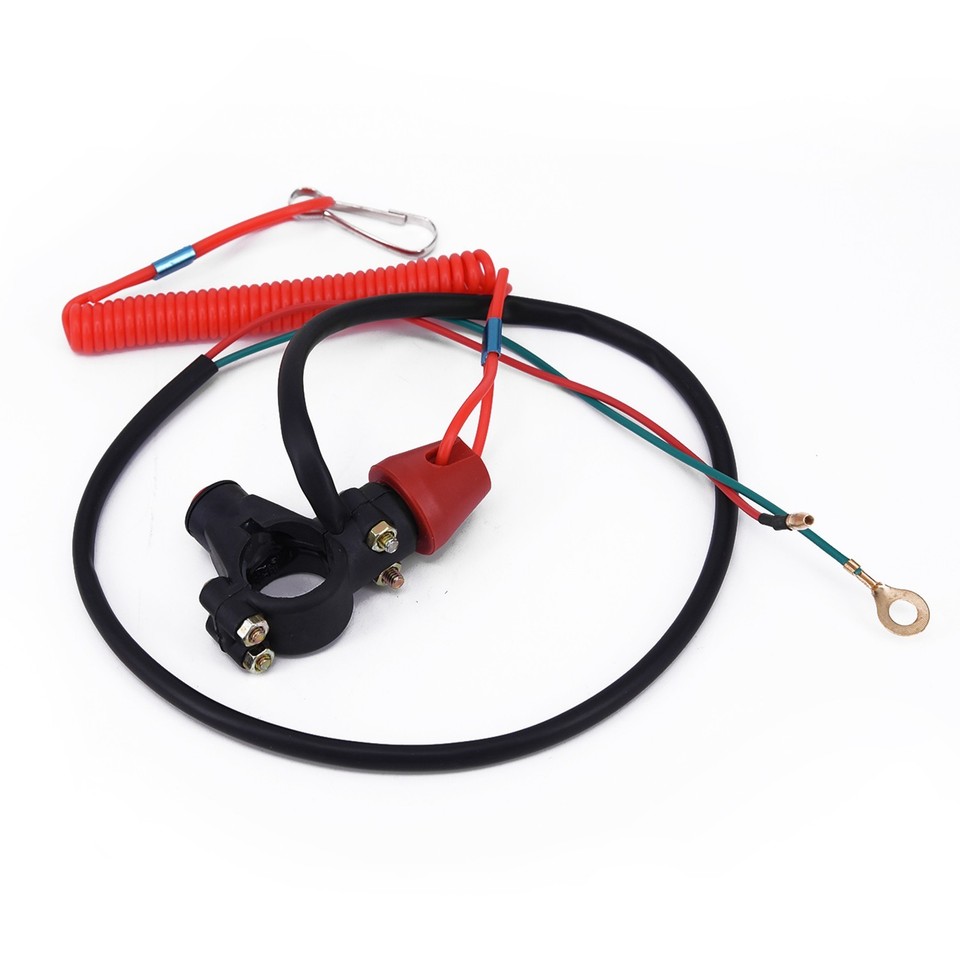 Switch Tether Line ATV Bike Engine Handlebar 110cc Off 125cc Quad 22mm ...