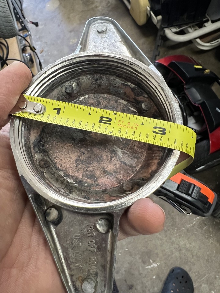 Vintage Wheel Rim Spinner Center Caps Knock Off Wings Hot Rod Custom | eBay