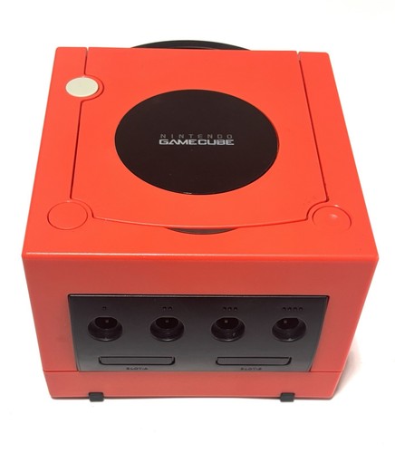 Nintendo GameCube Console Red&Black Custom Console + Controller + Wires ...