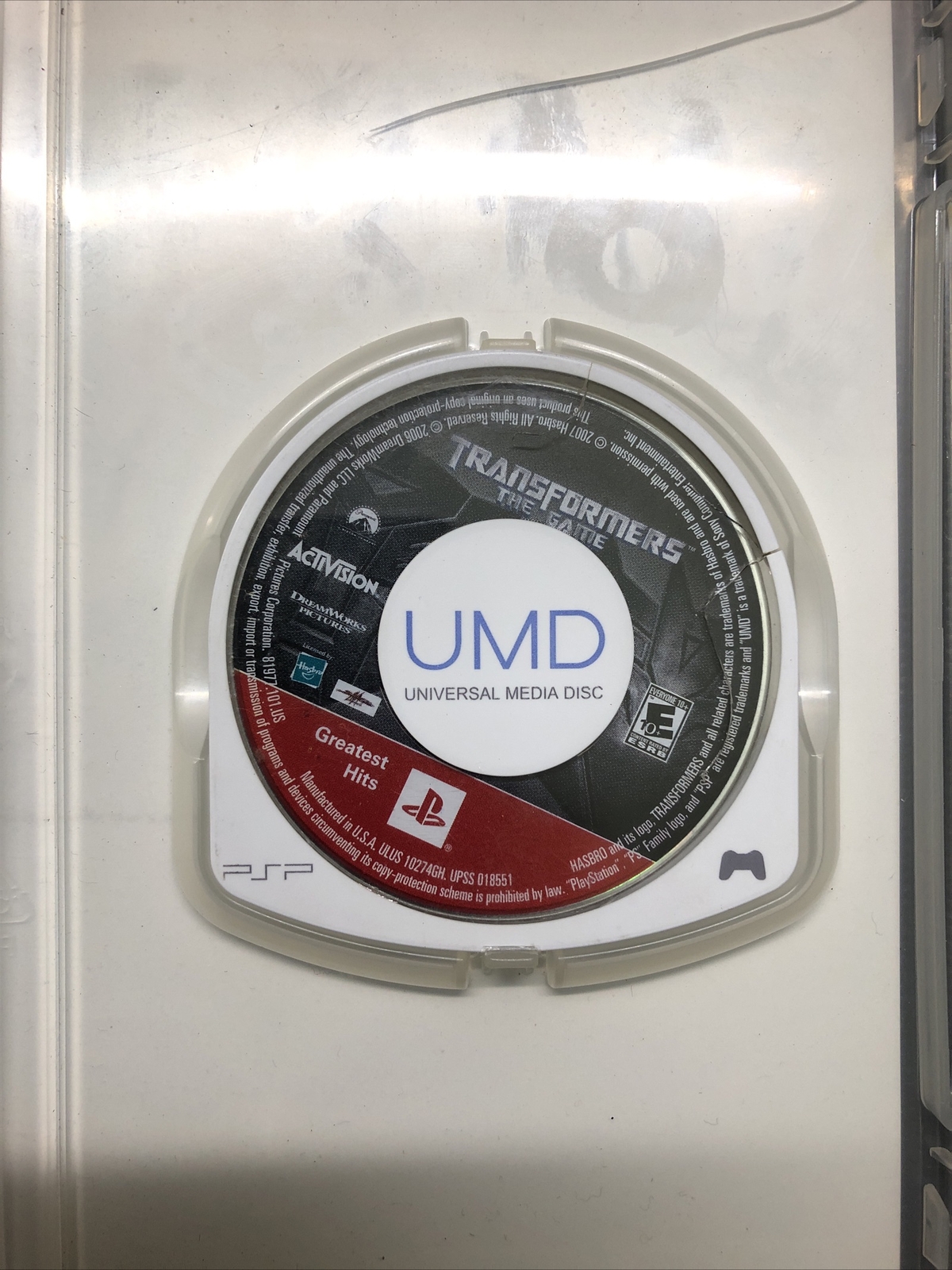 Transformers The Game Sony PSP Greatest Hits || Untested | eBay