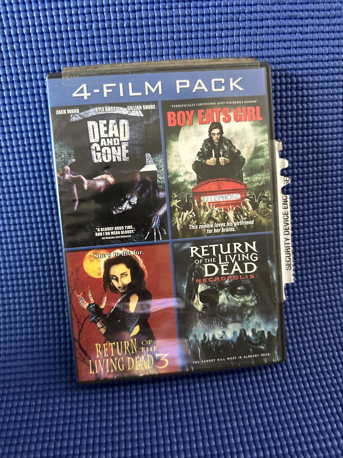 4-Film Pack Dead & Gone Boy Eats Girl Return Living Dead 3 Necropolis ...