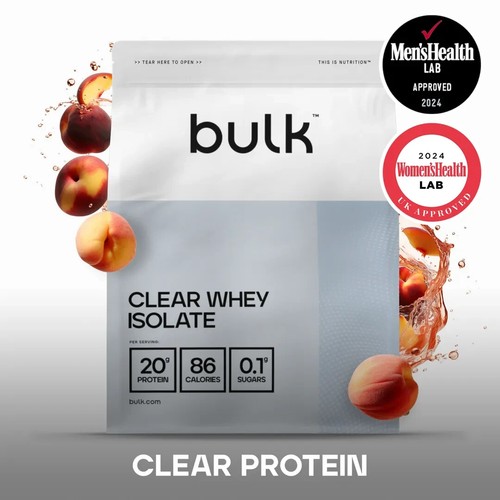 BULK - CLEAR WHEY ISOLATE - Lot 2x500g - Gout Thé Glacé et Cocktail de ...