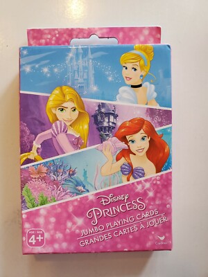 Disney Princess jumbo playing cards oversized kids card deck | eBay