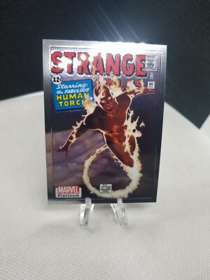 2022 Upper Deck Marvel Platinum HUMAN TORCH Cover Variant #WI9 | eBay