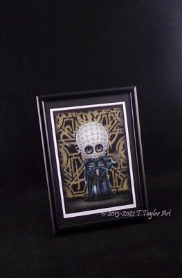 Hellraiser Pinhead Cute Horror Film Art Quality Print of Hand Drawn ...