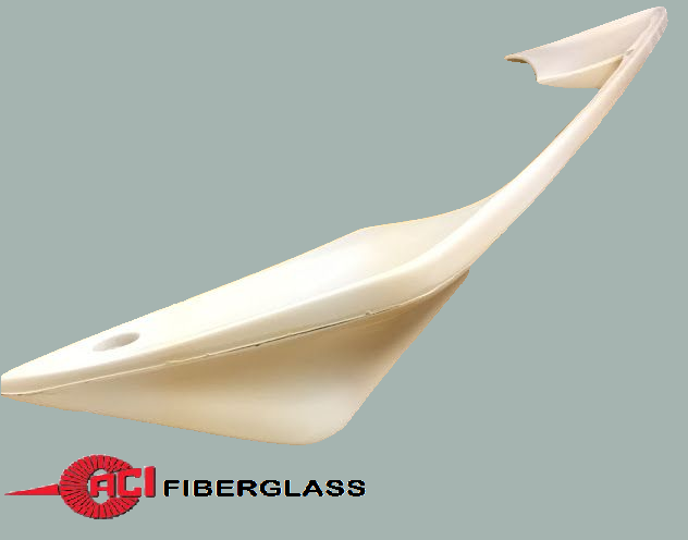 1991-96 C4 Corvette Rear Spoiler Aero Blade Wing ACI Fiberglass NEW ...