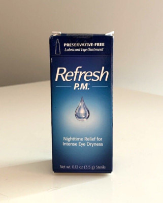 Refresh PM Lubricant Nighttime Eye Ointment 0.12 oz Each Exp 08/2024 ...