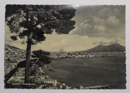 STAMPMART : ITALY NAPOLI PANORAMA POSTCARD 1950 USED TO BROOKLYN NY USA ...